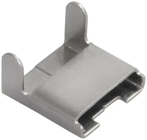 Скрепа для ленты IEK Сг-20 (A200 NC 20) {UZA-50-100} (уп.100 шт)