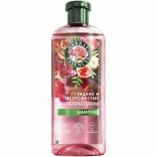Шампунь Herbal Essences Аромат розы, для гладких и шелковистых волос, 250 мл.