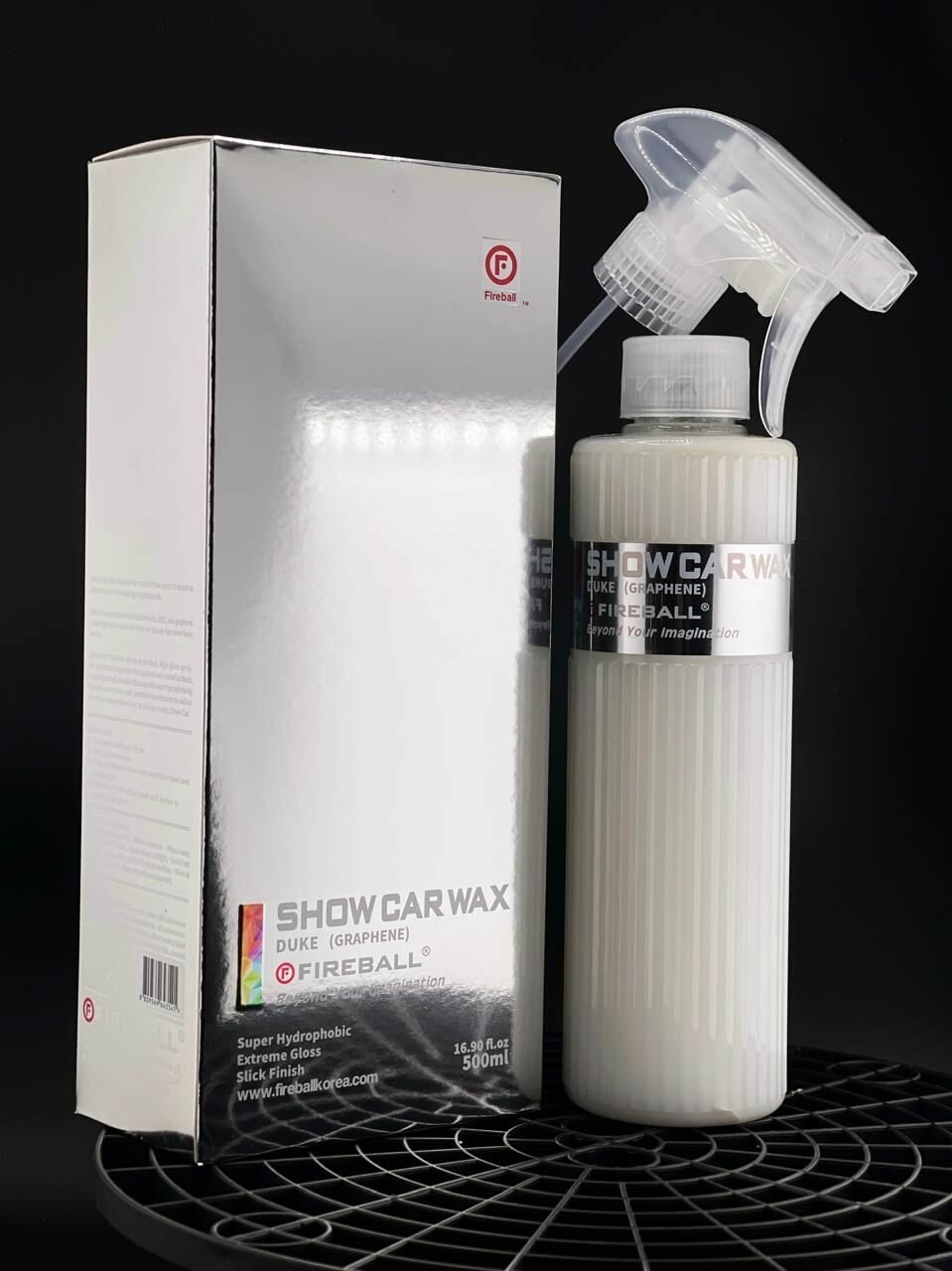 Керамический жидкий воск FIREBALL SHOW CAR DUKE GRAPHENE SiO2, 500мл