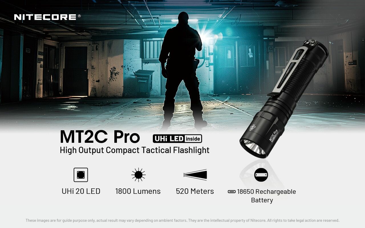 Повседневный фонарь EDC Nitecore MT2C Pro