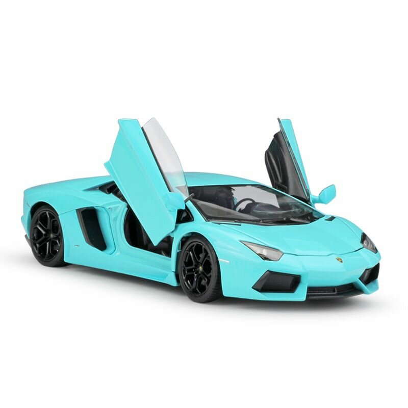 WELLY 1:24 Lamborghini Aventador LP700-4 Alloy Car Model, Коллекционная модель машины для взрослых, Игрушечный автомобиль с звуковыми и световыми эффектами для детей