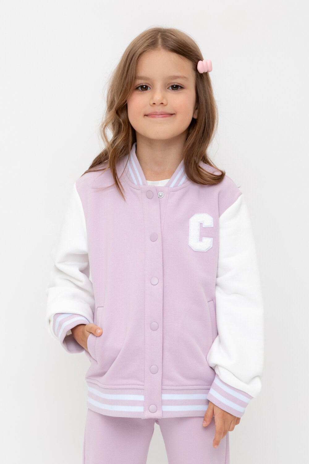 Бомбер КР 302675-1/ледяная орхидея к539