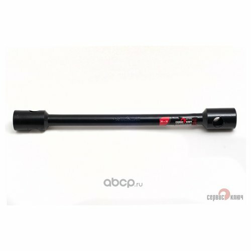 Ключ баллонный торцевой 30х32 мощный черный (55см) кбм-30-32 70701 сервис ключ, , шт сервис ключ 70701
