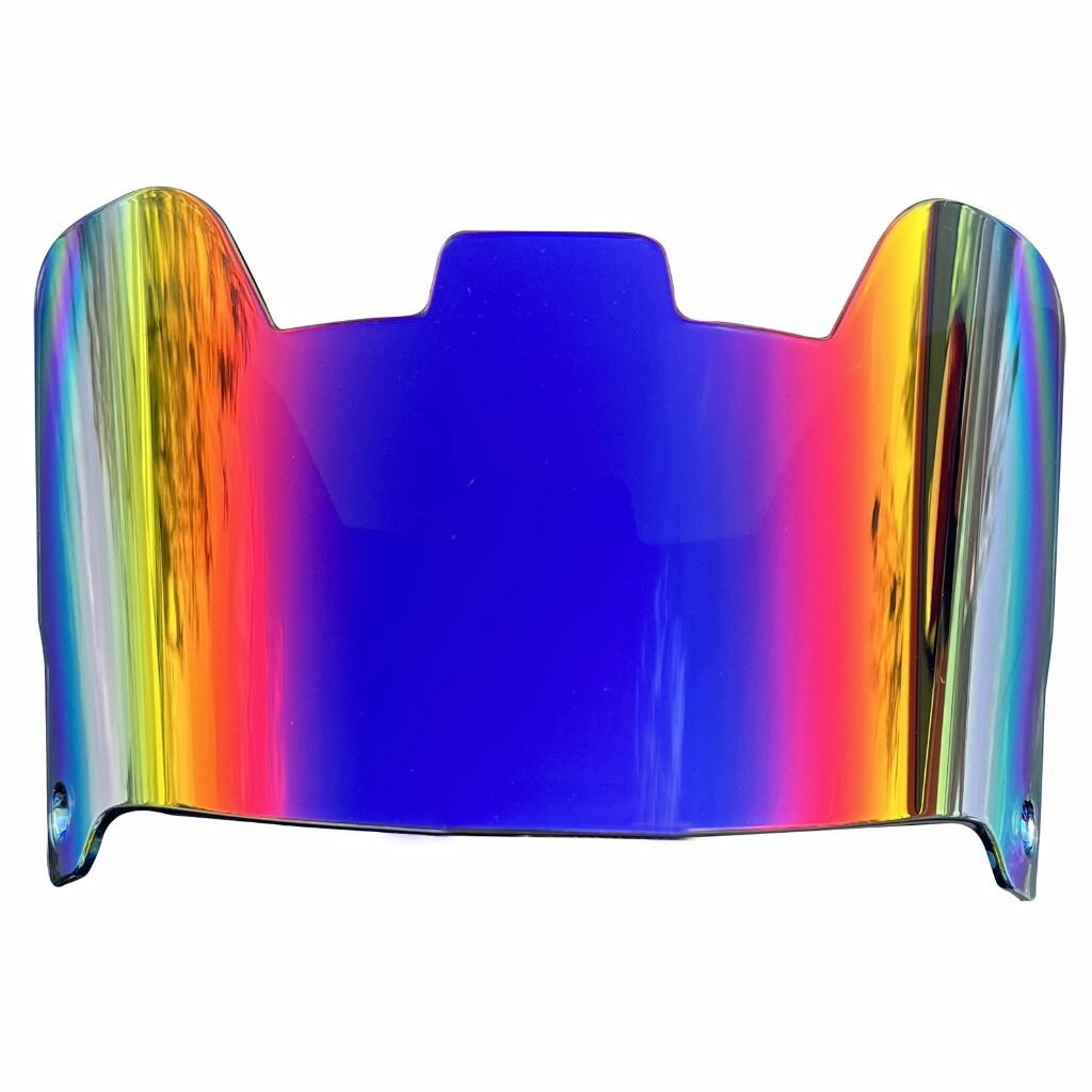 (Один) Защитный шлем для регби-Радужно-синий