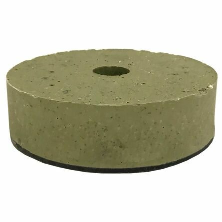 Абразивный сегмент PLATO 130 мм №60 с круглым отверстием, крепление "Улитка" (синтетик), ABRASIVI ADRIA (Абразиви Адриа)