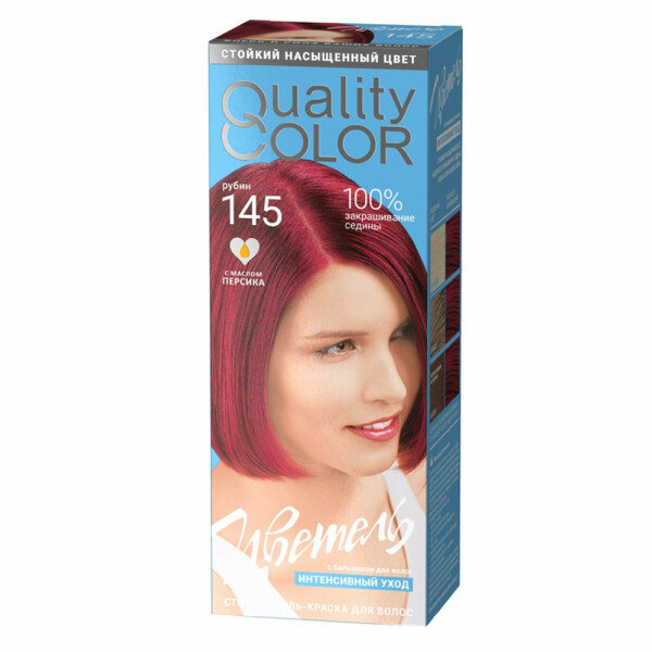 Estel Гель-краска для волос Estel Цветель № 145 тон рубин, 115мл
