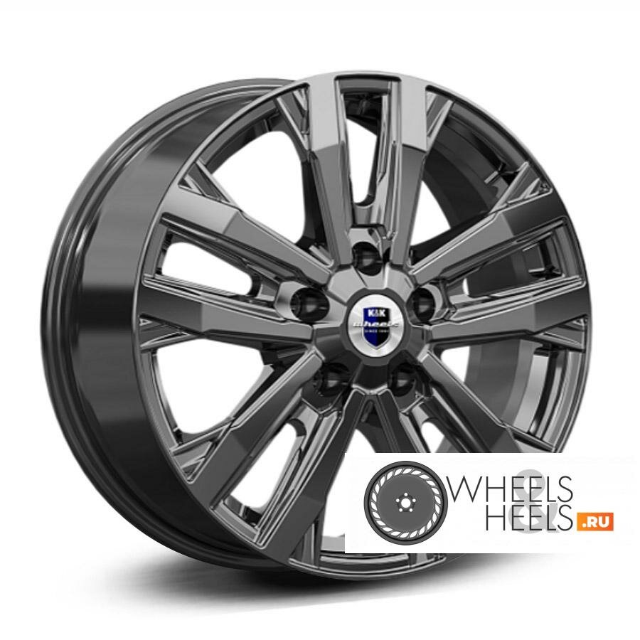 Диск автомобильный литой КиК Мичиган 18x8 5x130 et53 dia71.6 Антрацитовый