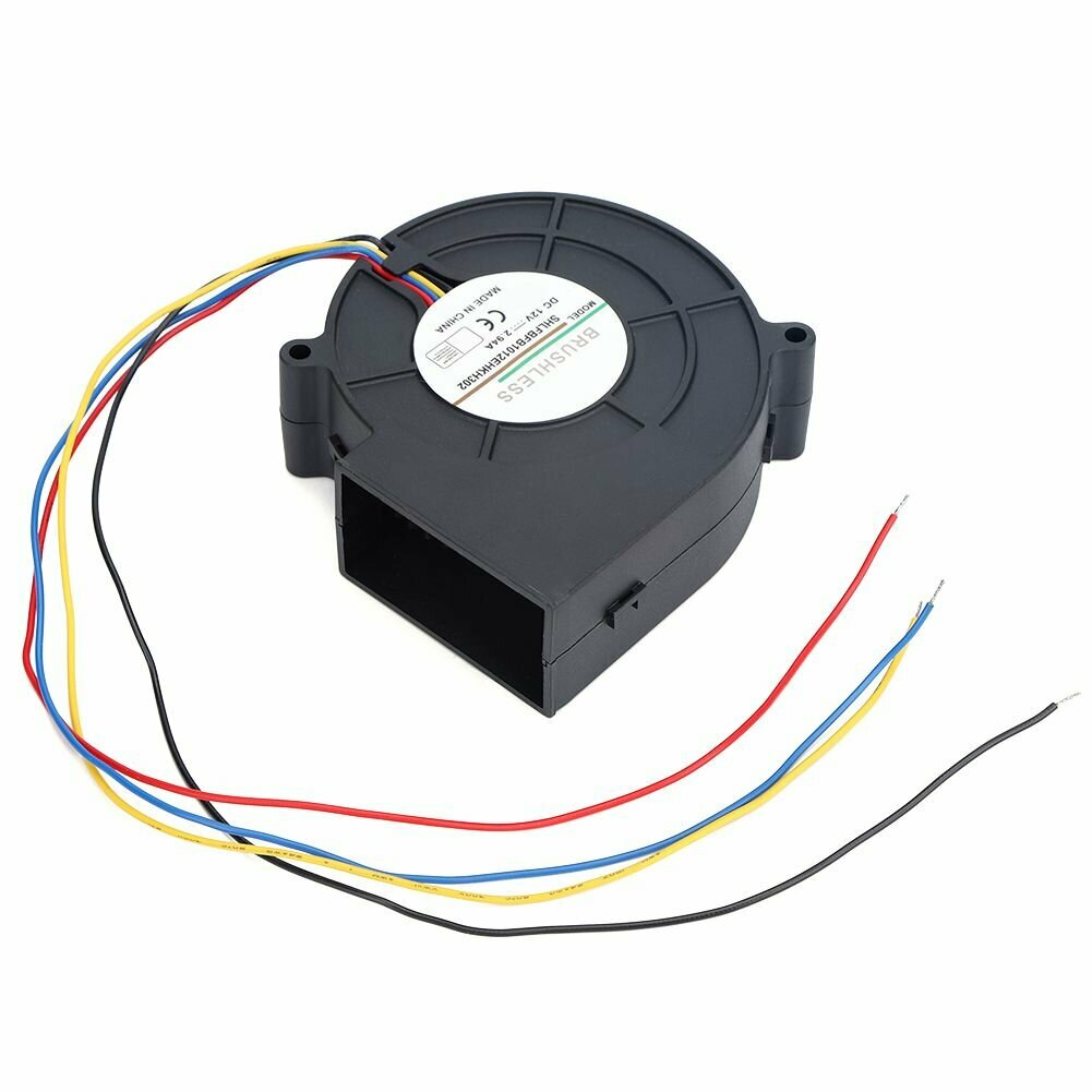 Турбинный вентилятор постоянного тока 12 В для кемпинга, пикника, барбекю, высокоскоростной вентилятор 2,94 А для наружного отопительного оборудования