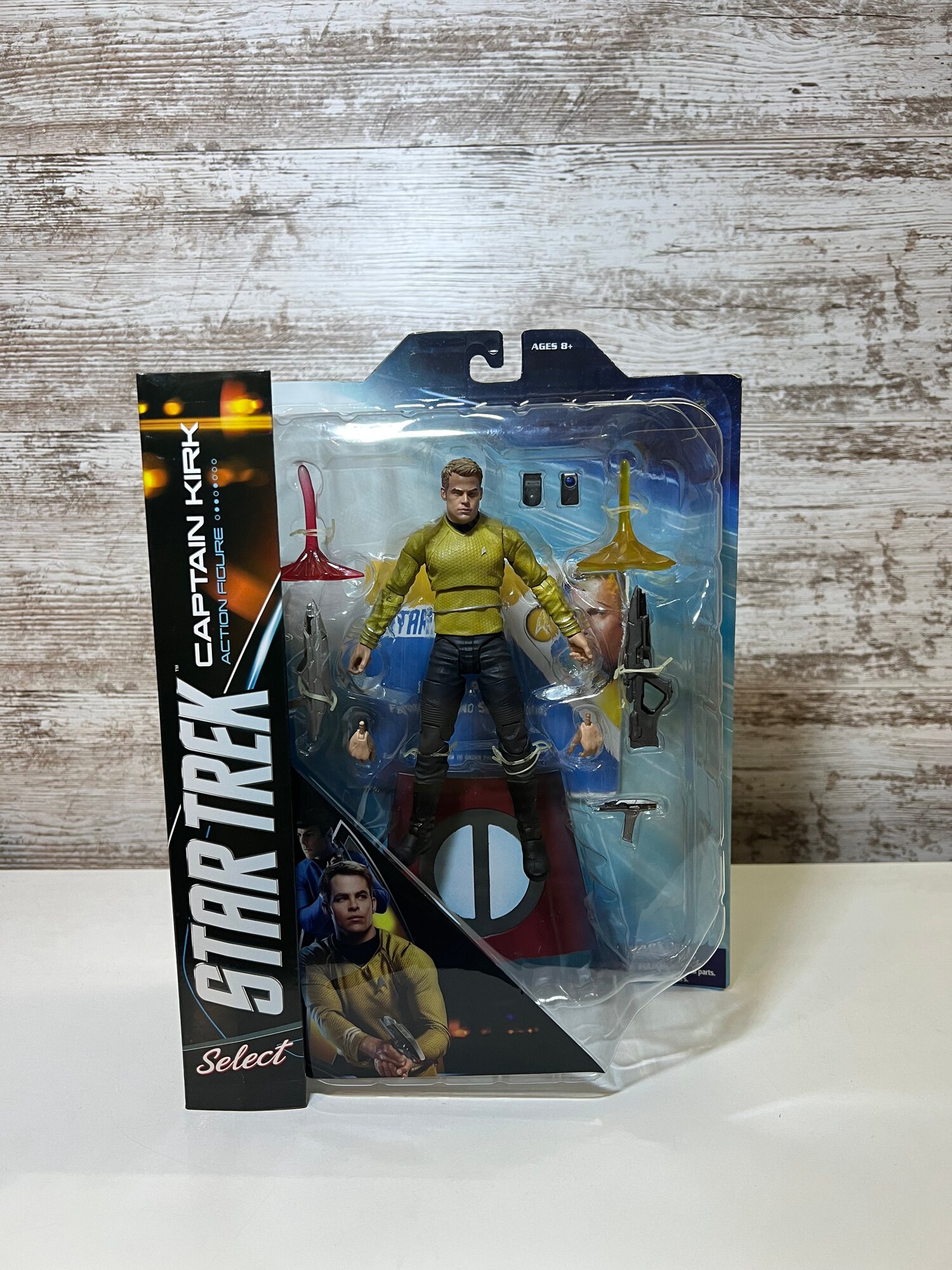 Фигурка капитан Кирк, Звездный путь, Star Trek, Captain Kirk, 18 см, от Diamond select toys