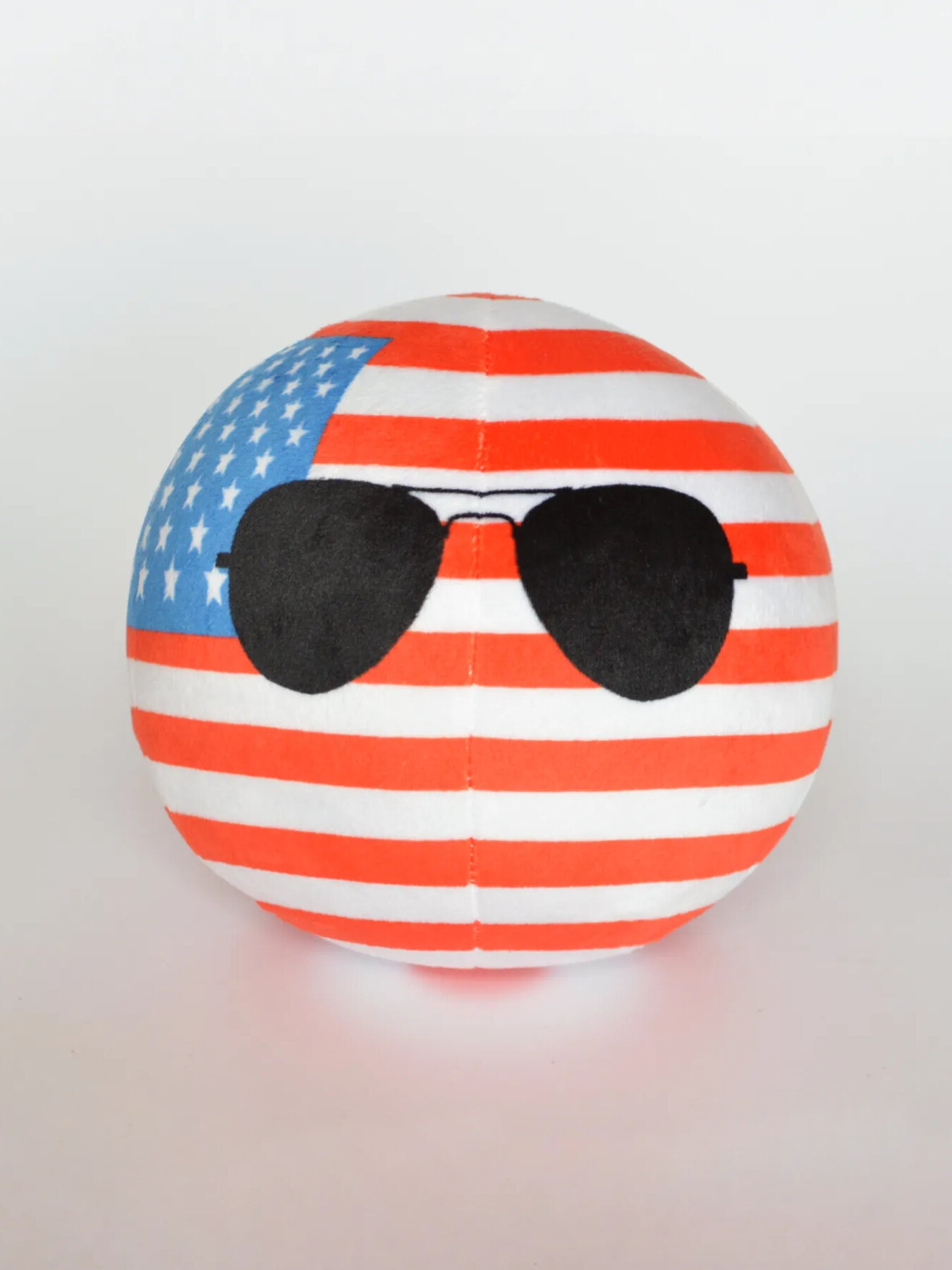 Мягкая игрушка кантрибол Сэм (флаг США) / плюшевый countryball / купить в магазине Countryballs Shop