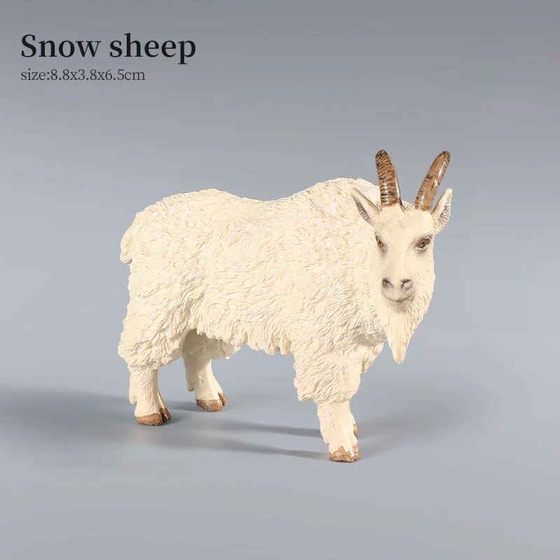 Фигурка козы снежной породы, Animal-12
