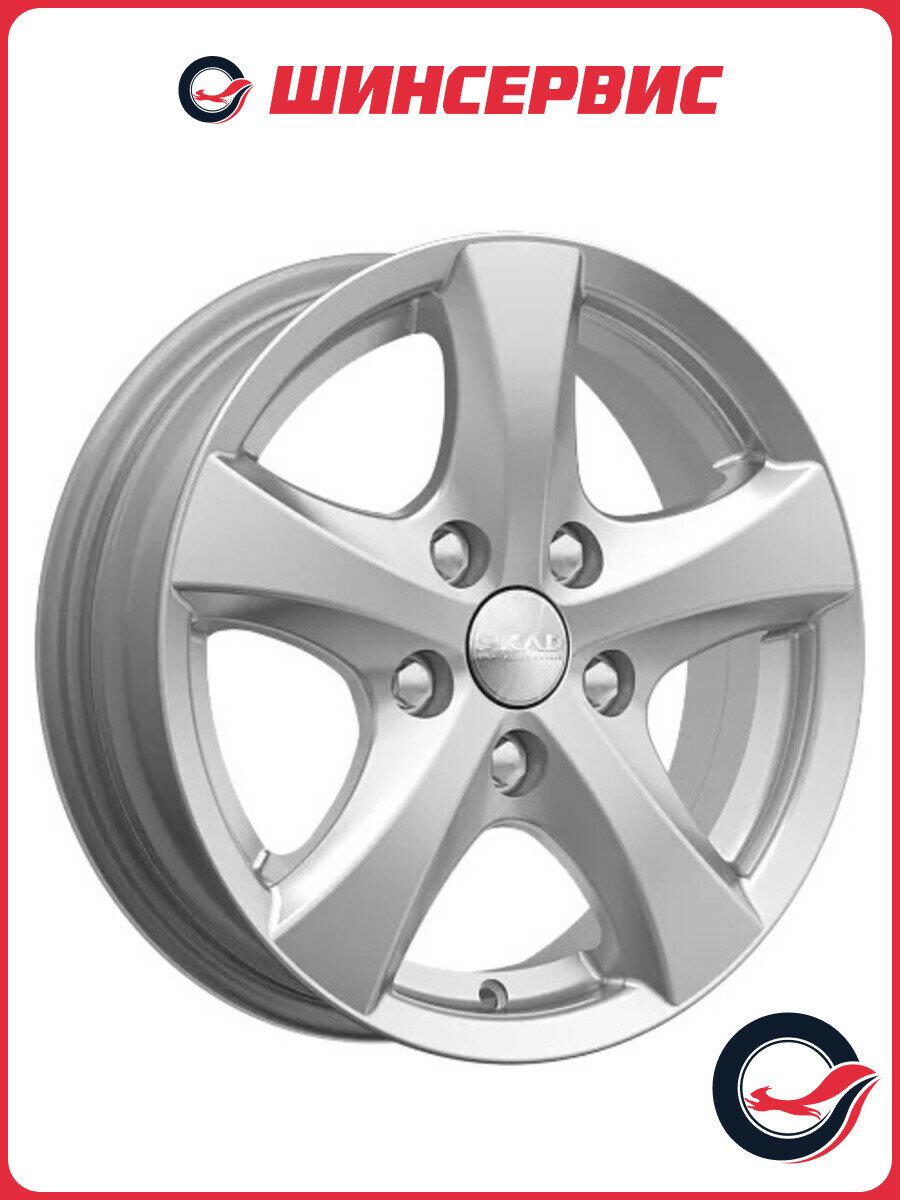 Литой колесный диск Скад Уран2 R14x5.5J 5x100 ET35 ЦО57.1 для автомобиля