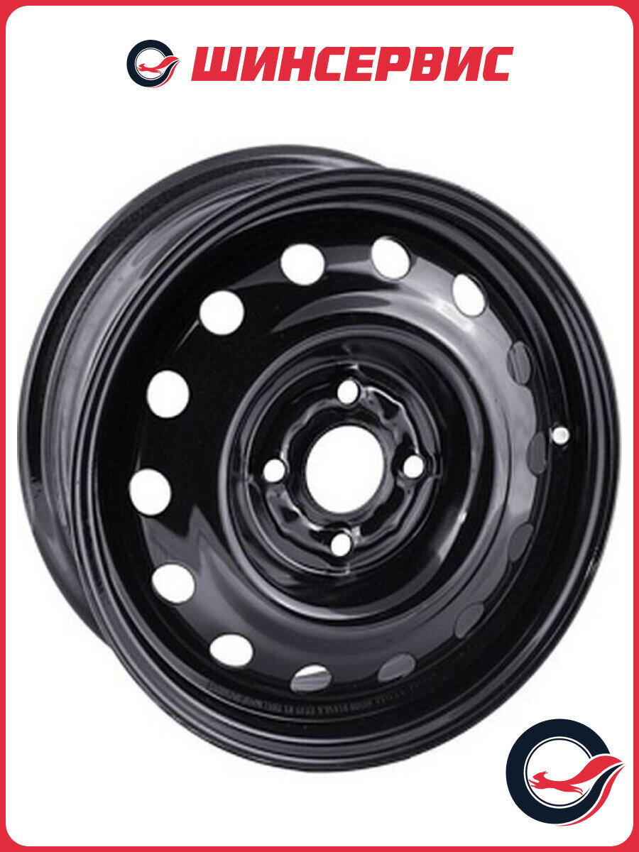 Стальной колесный диск TREBL R-1723 R17x6.5J 5x114.3 ET40 ЦО64.1 для автомобиля