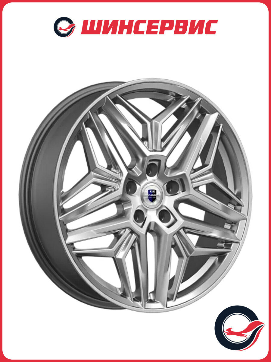 Литой колесный диск КиК Колумб R19x7.0J 5x108 ET33 ЦО60.1 для автомобиля