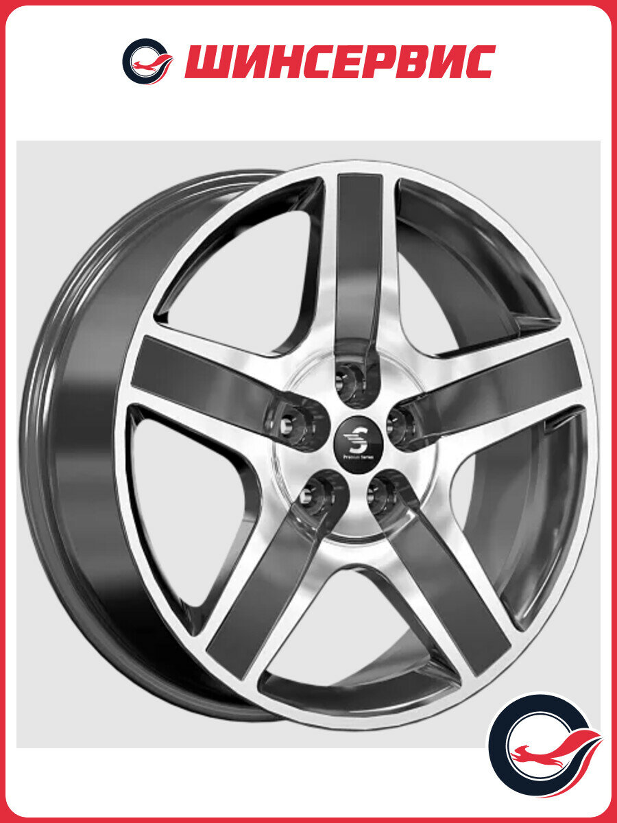Литой колесный диск Premium Series КР008 Velar R20x8.5J 5x108 ET45 ЦО63.4 для автомобиля