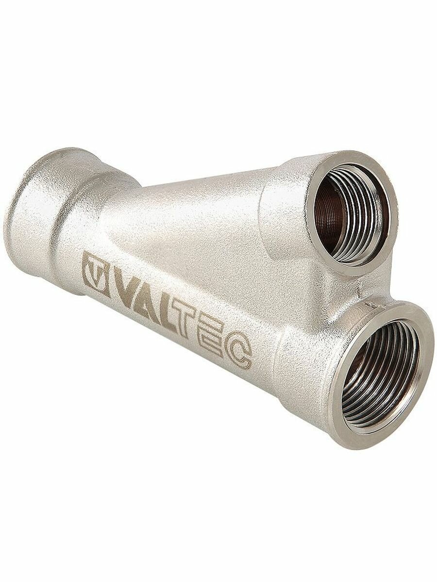 Тройник косой VALTEC для гильзы под погружной датчик 3/4"х1/2" ВВ, VTr.136. N.0504