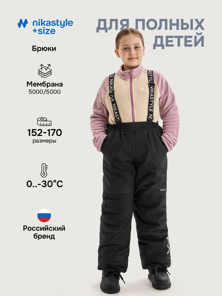 Брюки утеплённые