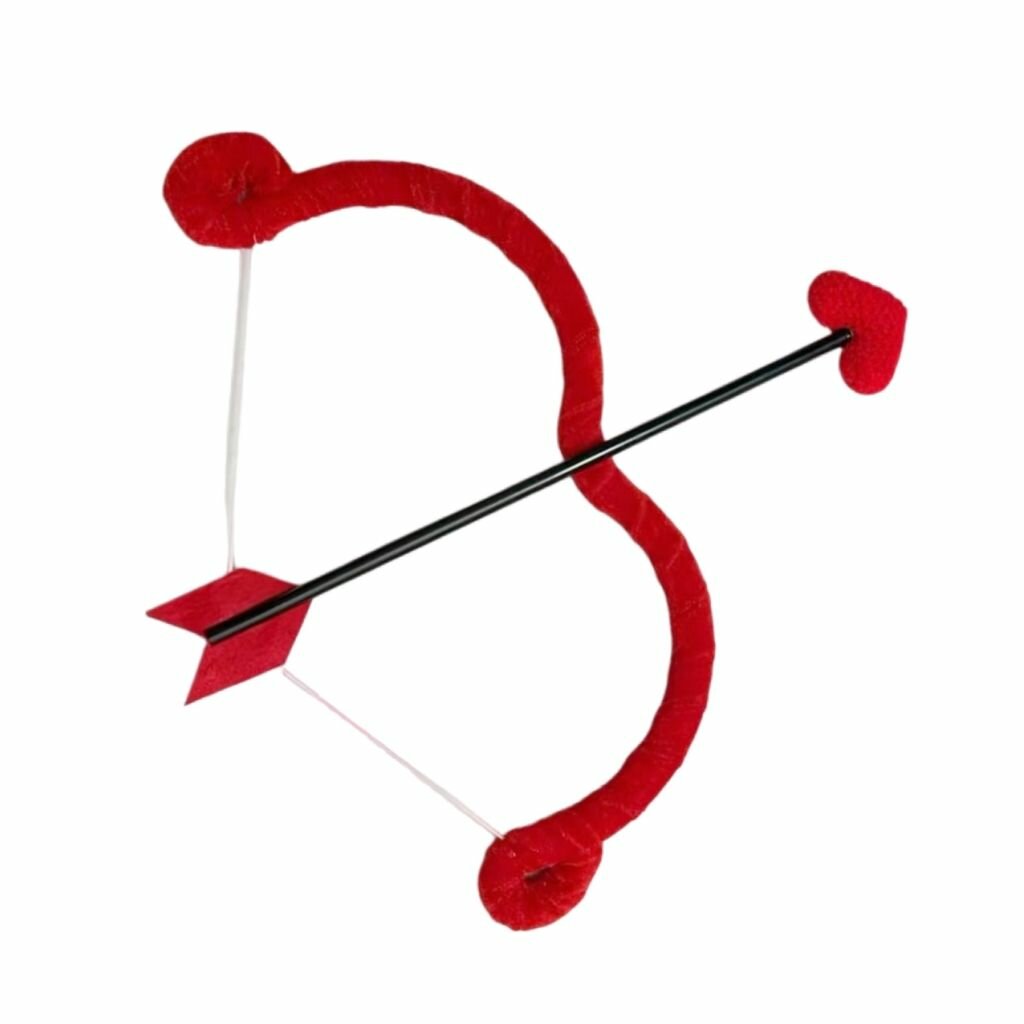 1 Set Bow and Arrows реквизит для сценических выступлений и тематических вечеринок, красный