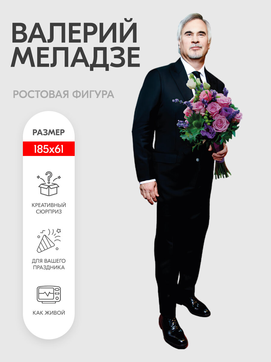 Аксессуар для фотосессий, Indoor-ad, Валерий Меладзе 5 ростовая фигура