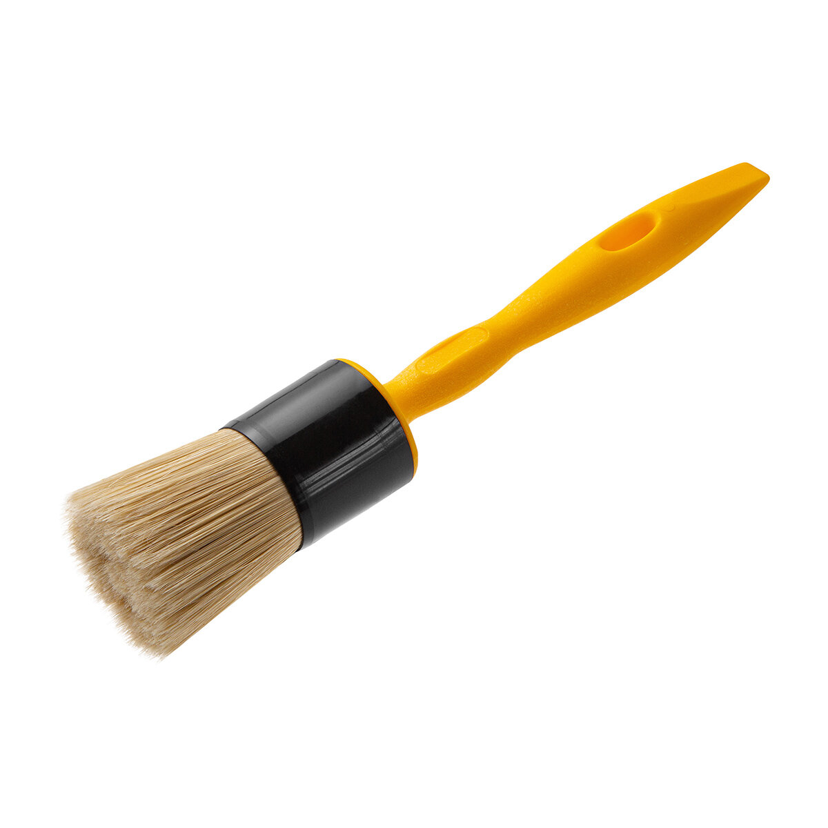 Кисть круглая Акор Эксперт, смешанная щетина, пластиковая ручка, 40 мм