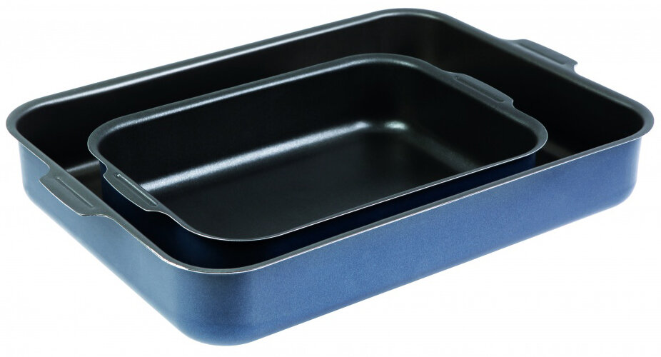 Набор противней 230х300, 270х352 мм, 2 ручки, без крышки 63026 калитва