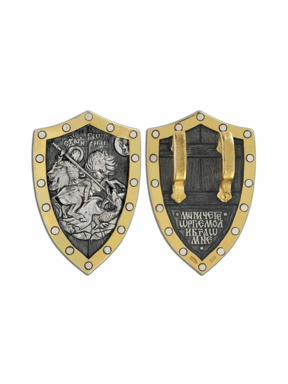 Подвеска, серебро, 925 проба, чернение