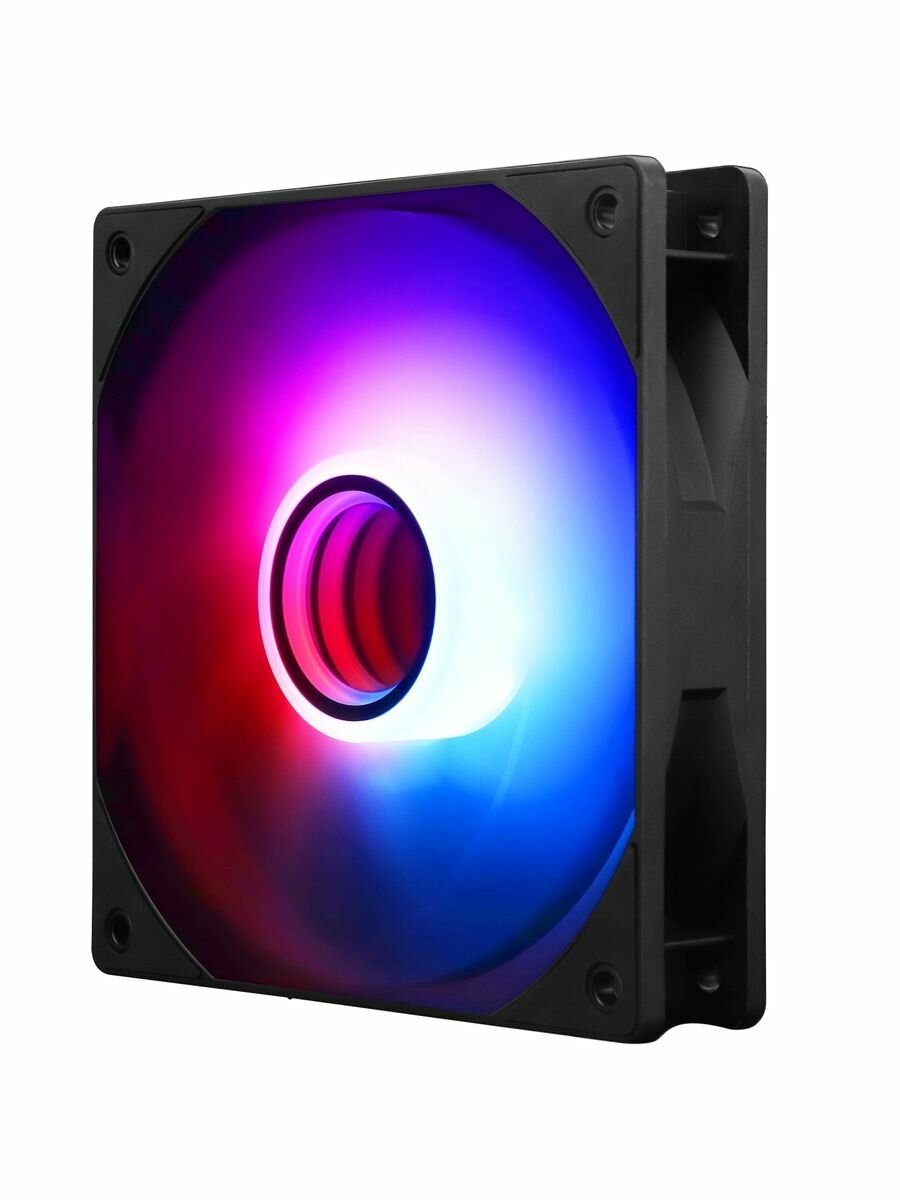 Черный вентилятор для корпуса компьютера Thermalright TL-C12B-SV3 120 мм с ARGB и эффектом бесконечности