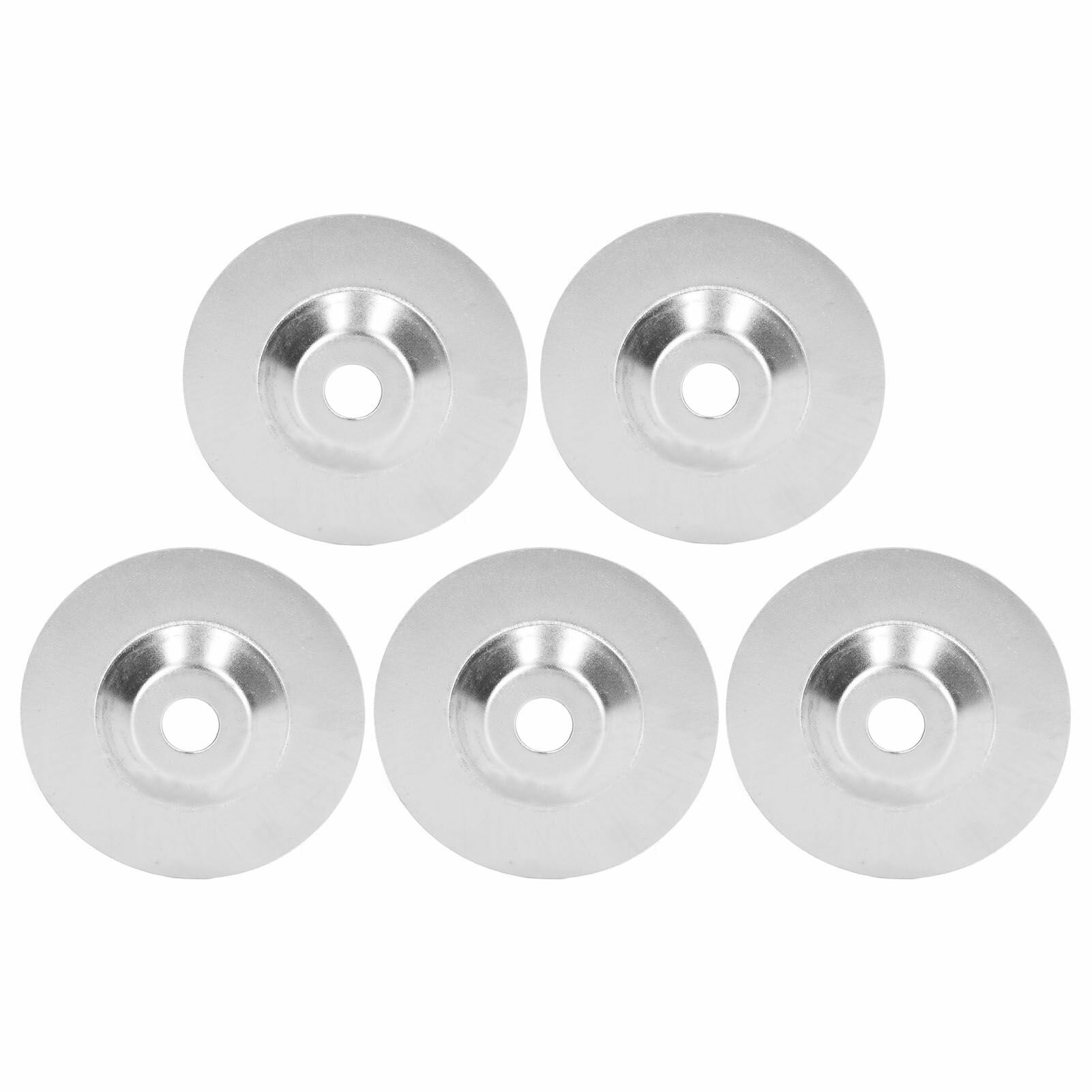 5шт 4-дюймовый алмазный шлифовальный диск с зернистостью 1000, полировальный круг для обработки металла, дерева и пластика