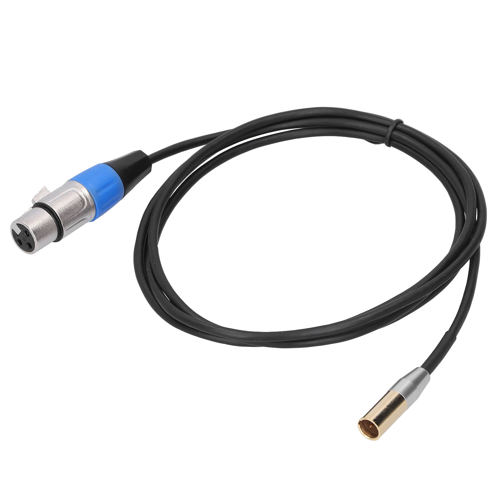 Аудиокабель 3Pin Mini Male to XLR Female с оболочкой из цинкового сплава и медной оболочкой, 2 метра