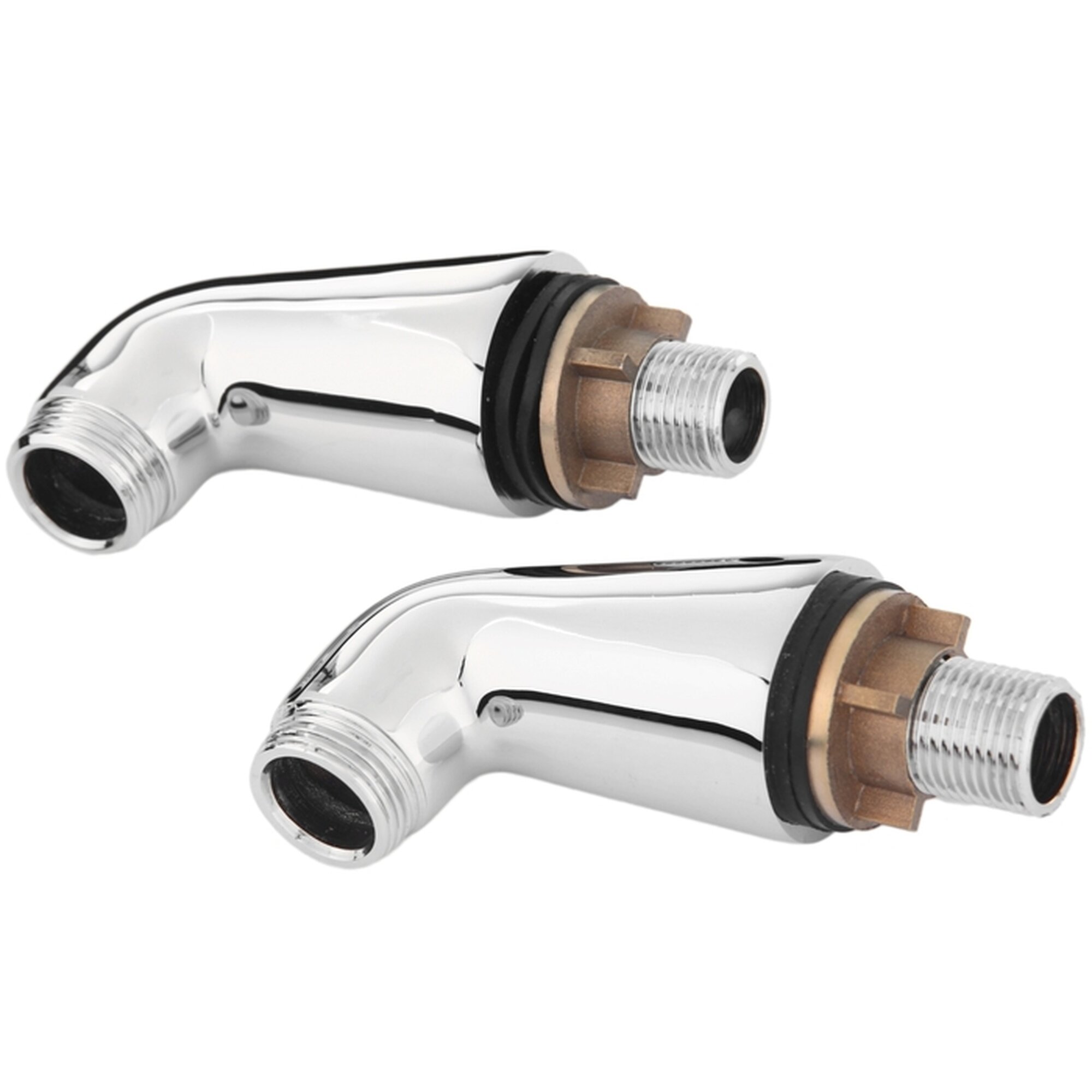 Отвод для смесителя на ванну Accoona A470-2, в корпус, набор 2 штуки