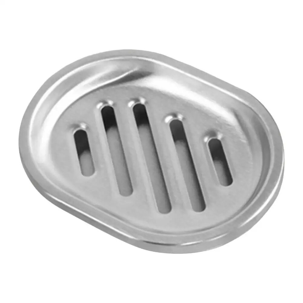 Мыльница из нержавеющей стали, металлический держатель для мыла для ванной комнаты, кухонная раковина, ванна, домашний душ, мыльница, двухслойная сливная мыльница