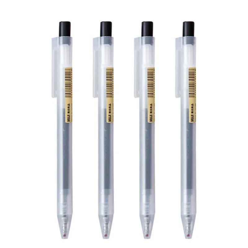 Гелевая ручка MUJI 0,5 мм, цвет 4 Black