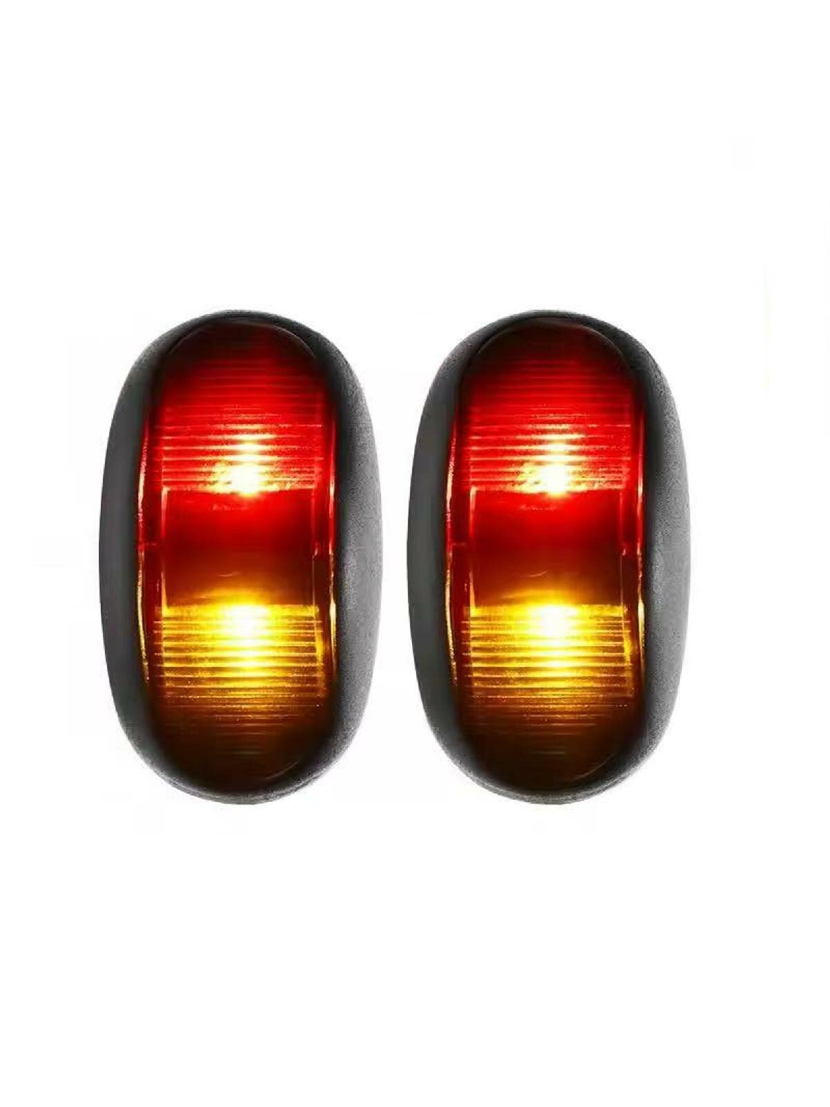 Боковая сигнальная лампа грузовика с двухцветными лучами Высокая яркость Энергосбережение