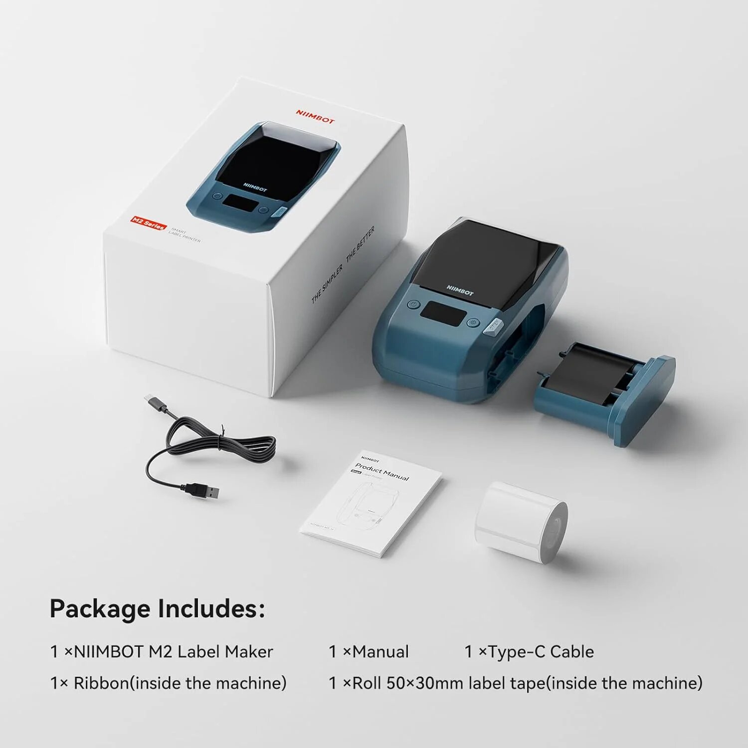 Niimbot M2 Термотрансферный принтер этикеток M2 Printer