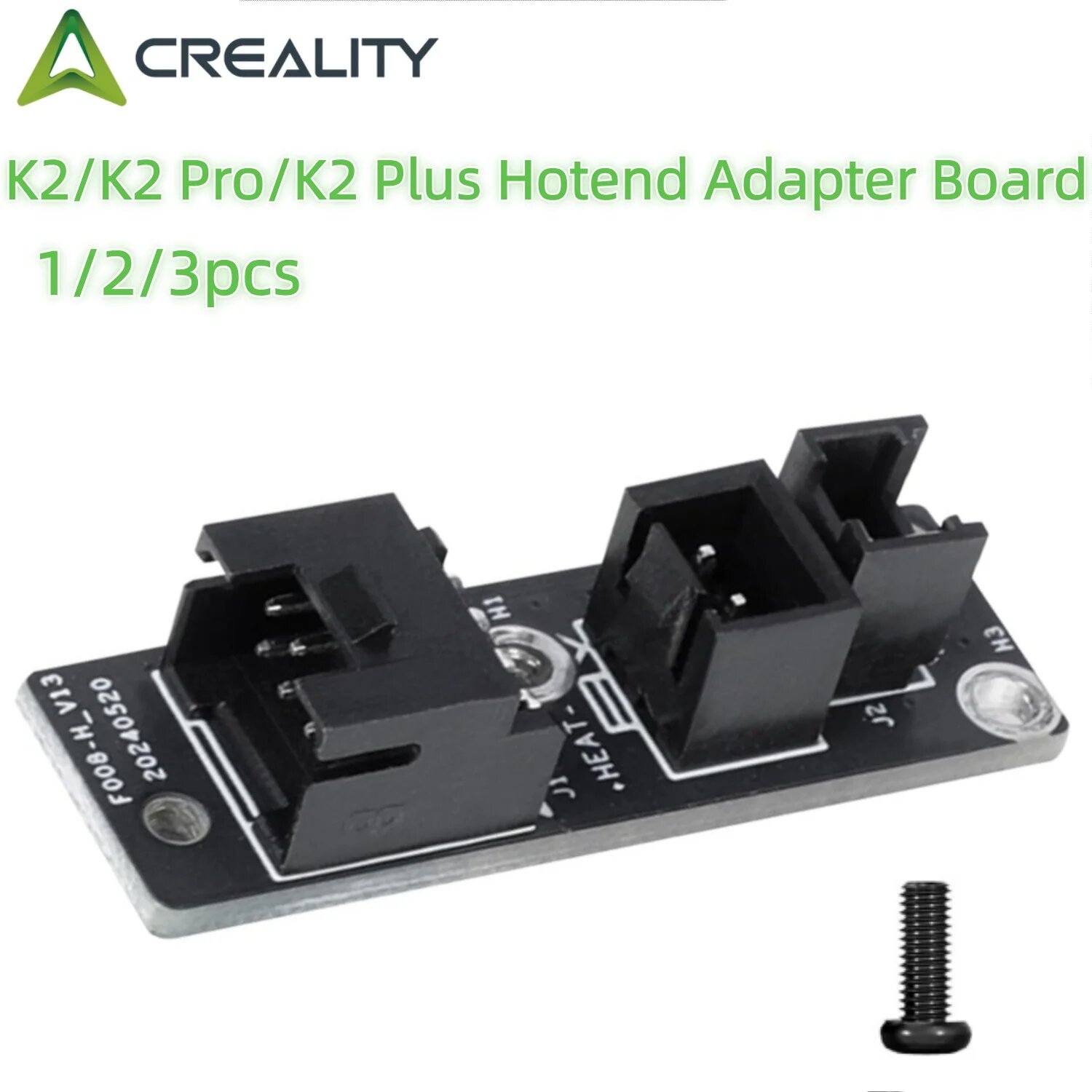 Плата адаптера Hotend Creality K2/K2 Pro/K2 Plus, 1pcs — фото 1