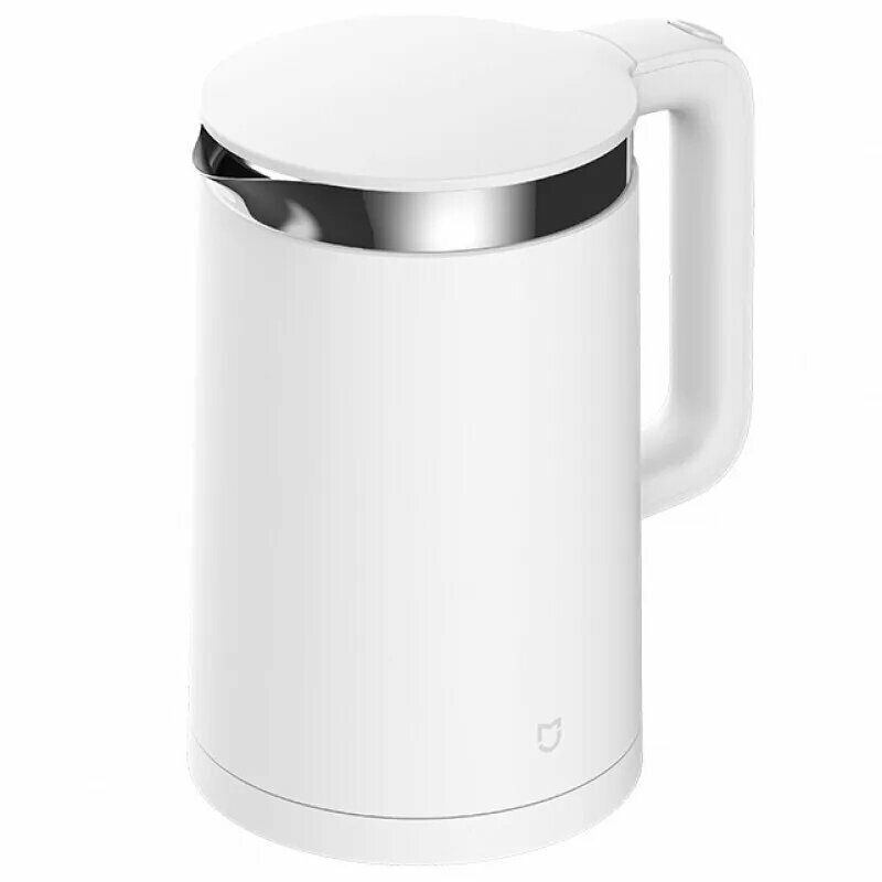 Умный электрический чайник Xiaomi Mijia Smart Kettle Pro MJHWSH02YM, термостат STRIX, 1.5л, 1800 Вт, белый + переходник на Евро-розетку