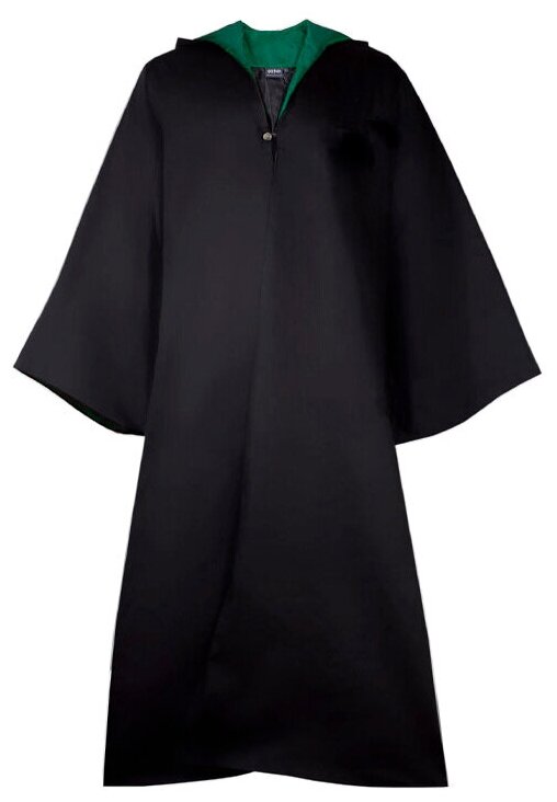 Мантия волшебника (Цв: Черный-Зеленый Размер: 116 см)