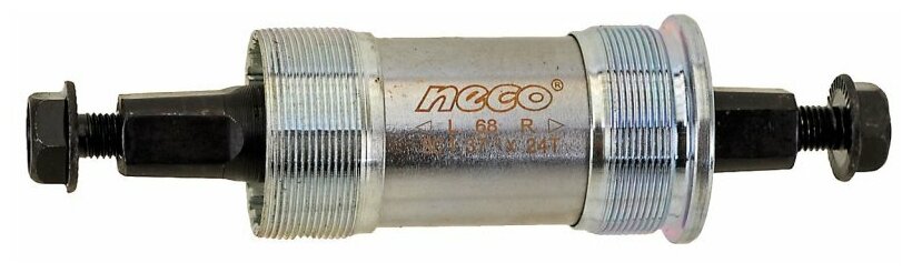 Каретка-картридж корпус 73мм стальн. чашки 127.5/31мм NECO