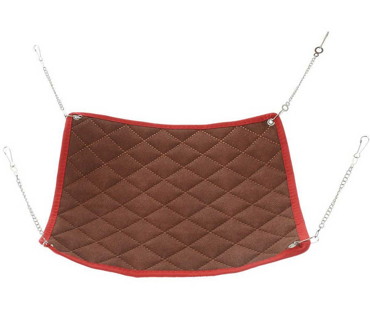 PETTO Гамак 30х30см Стандарт Цвет: Коричневый, Красный