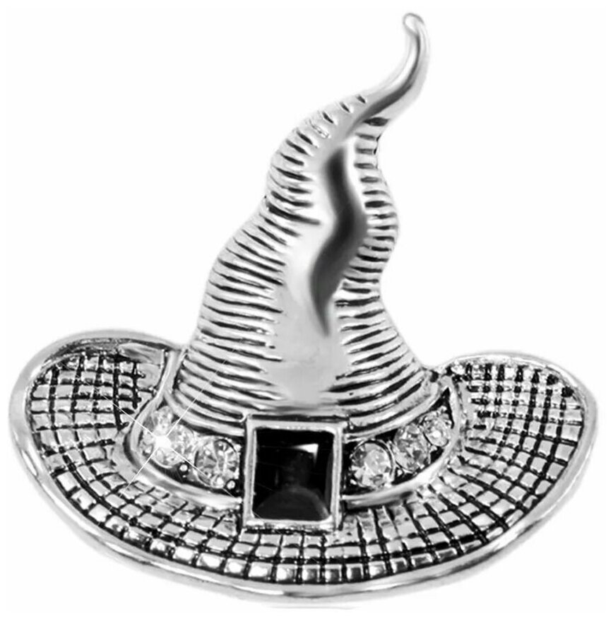 Брошь, стразы