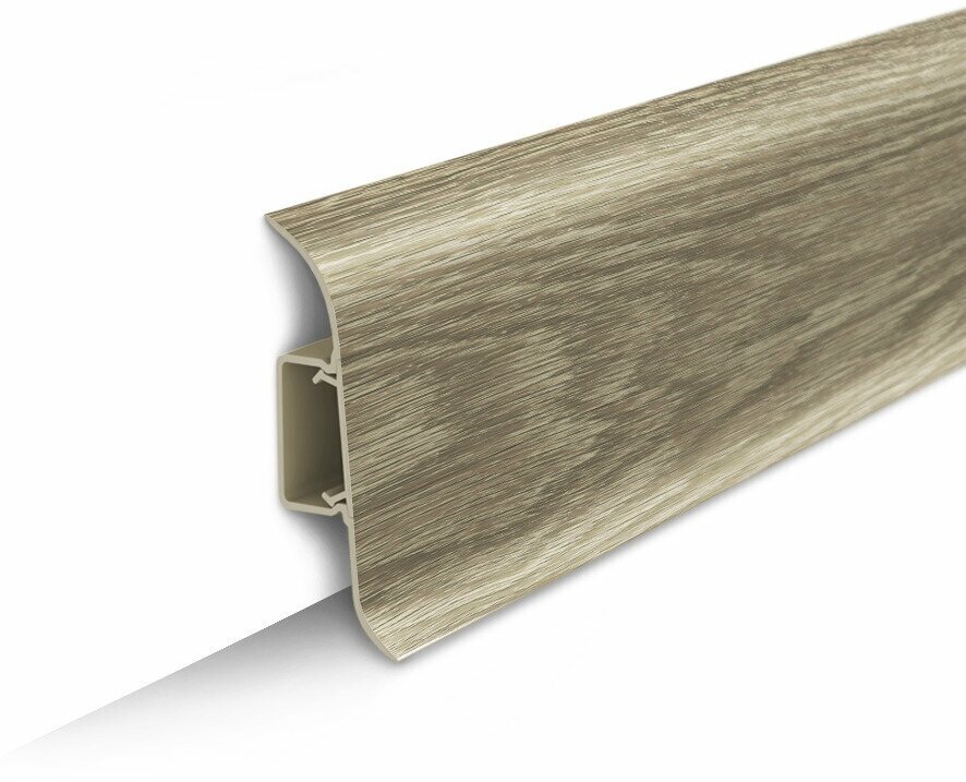 Плинтус IDEAL Классик 55 мм - 208 Дуб мокко