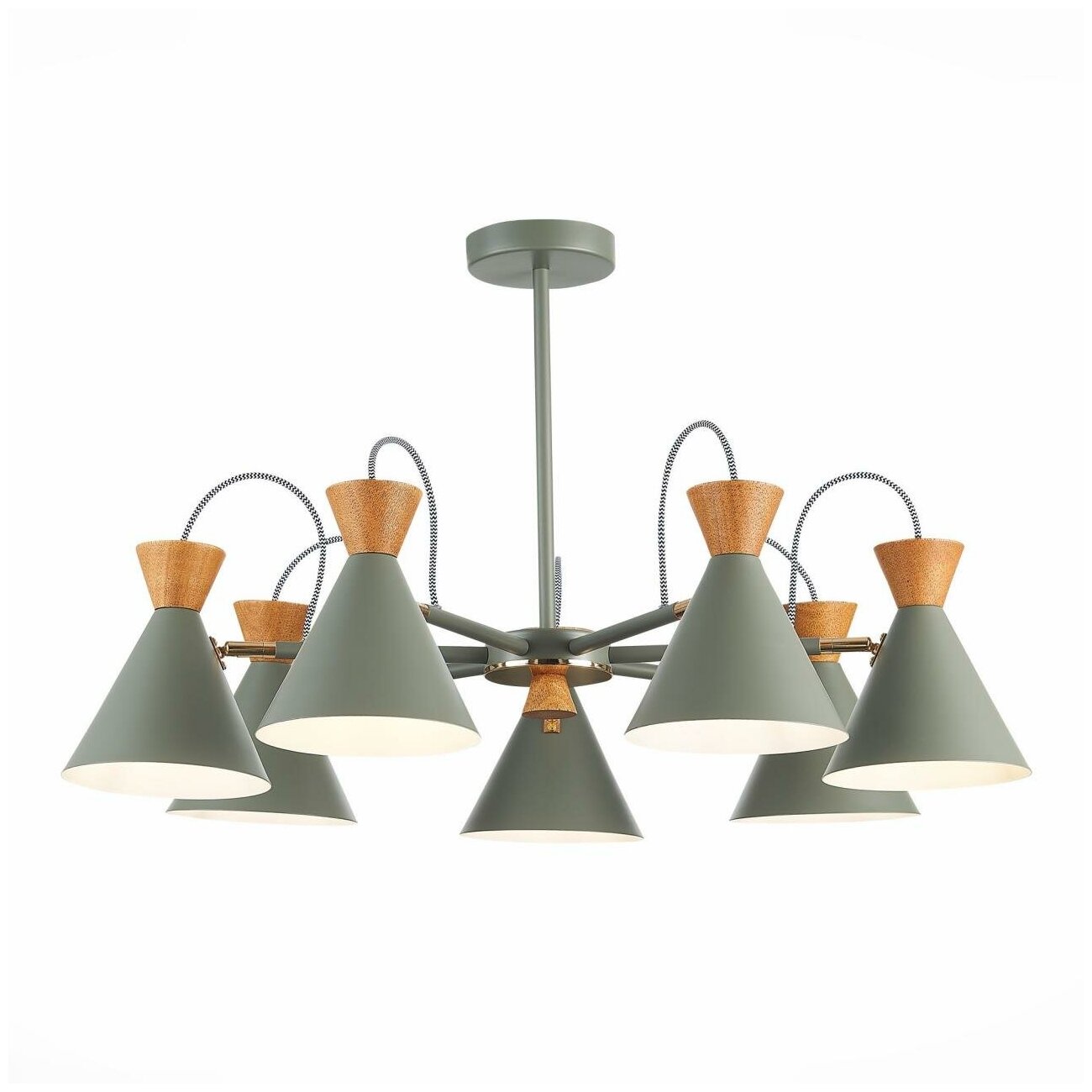 Светильник потолочный Evoluce Modica, SLE125112-07, 280W, E14