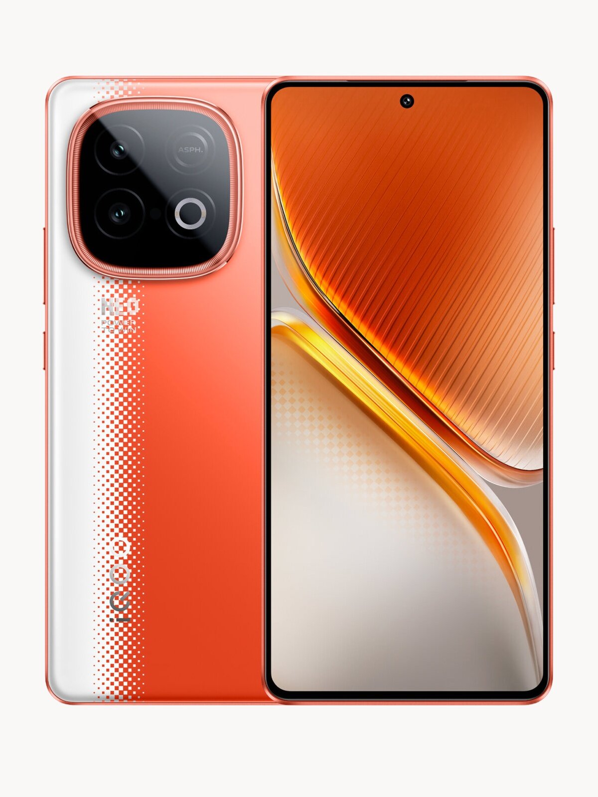 Смартфон iQOO Neo 10 Snapdragon 8s Gen 4, 12/256 ГБ, оранжевый, AMOLED 144 Гц