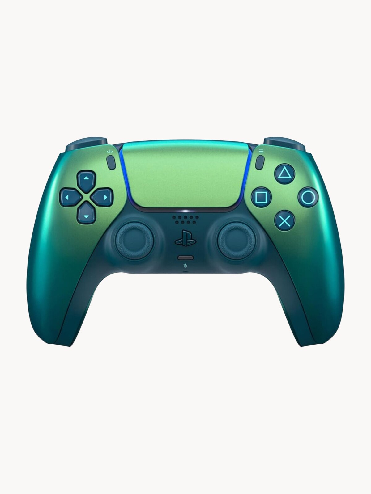 Геймпад Sony Playstation 5 DualSense Бирюзовый хром (Chroma Teal)