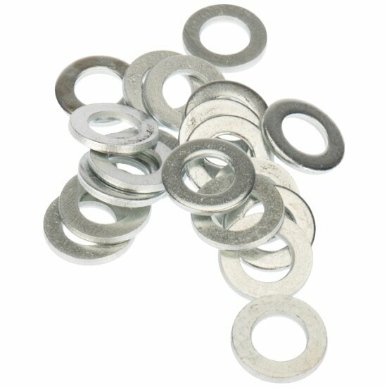 Шайба плоская Kranz DIN 125, M12, 50 шт.