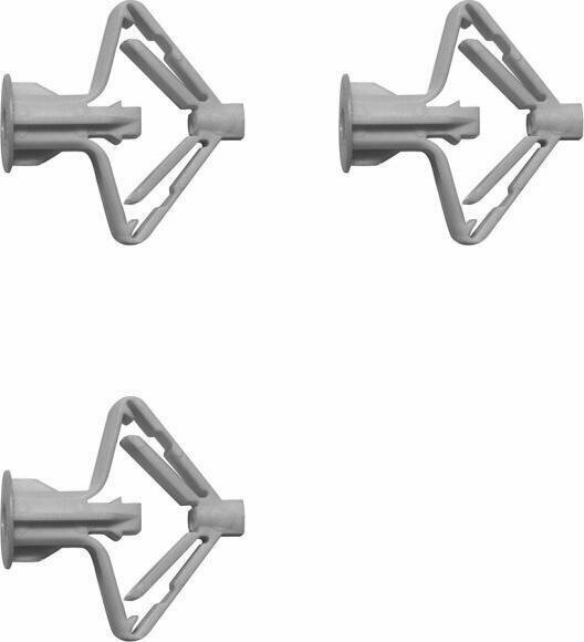 Дюбель Бабочка 10x50 для гипсокартона (50 шт.) (комплект из 3 уп)