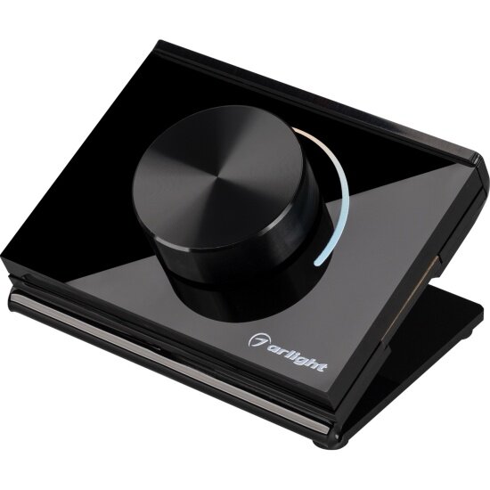 Панель Arlight SMART-P100-MIX-SUF Black (3V, Rotary, 2.4G) (, IP20 Пластик, 5 лет)