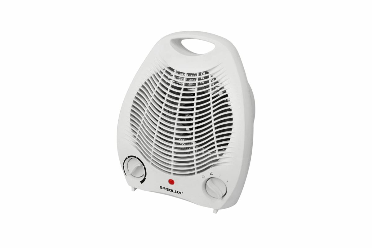 Тепловентилятор ELX-FH01-C01 220-240В 1000/2000Вт бел. Ergolux 13908