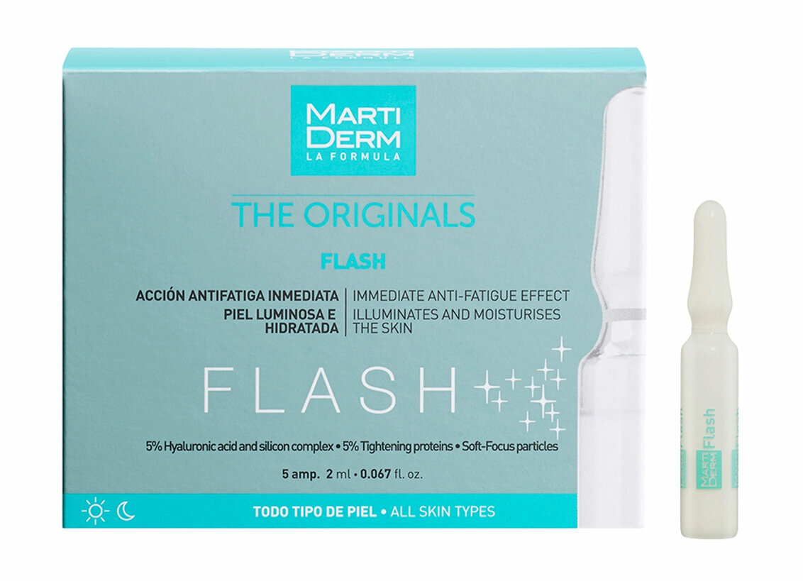 MARTIDERM The Originals Flash Ампулы для лица «Флэш», 5x2 мл