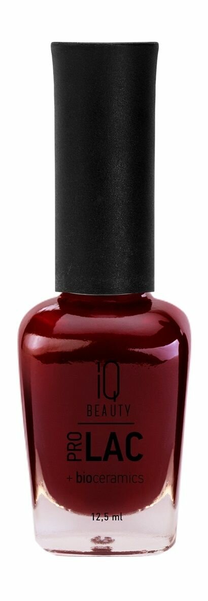 IQ BEAUTY Лак для ногтей укрепляющий с биокерамикой Nail polish PROLAC+bioceramics, 12,5 мл, 025